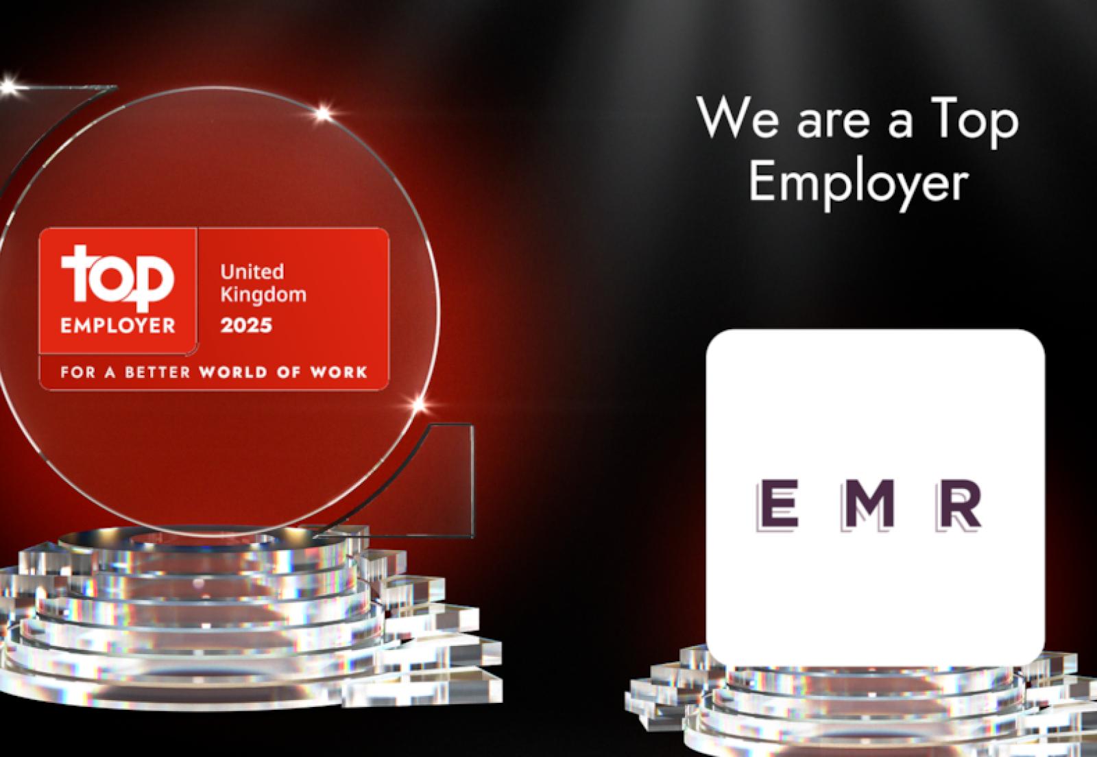 EMR Recognised as a Top Employer for 2025: Nine Years of Excellence | Rail News